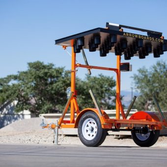 Wanco Solar Power Arrow Board Trailers - California Barricade