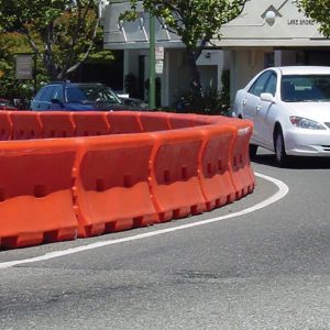 Water Wall Barricade - California Barricade